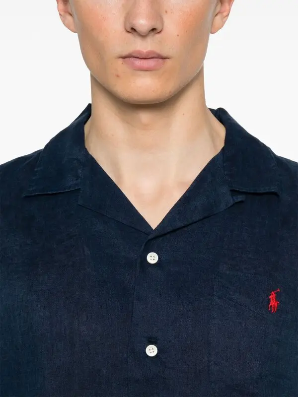 Polo Ralph Lauren Linen Shirt - Blue