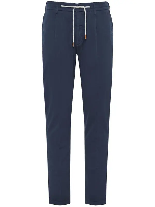 Eleventy Straight-leg Trousers - Blue