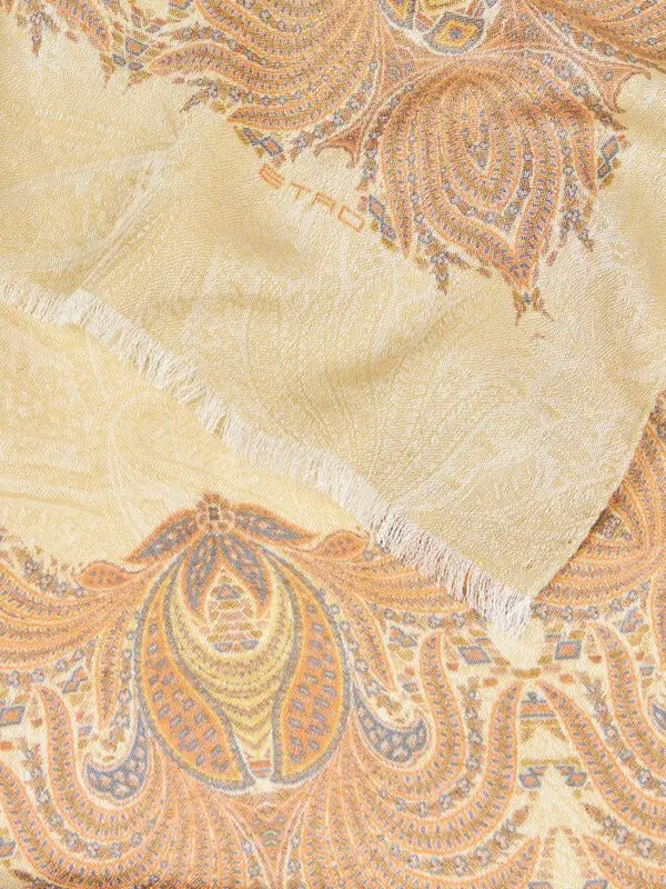 Etro Foliage-pattern Scarf