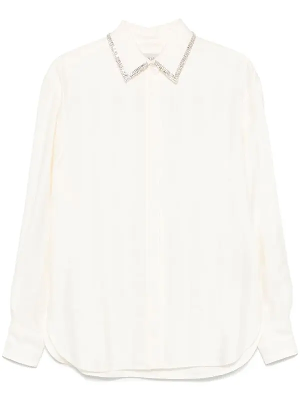 GOLDEN GOOSE Striped Shirt - Neutrals