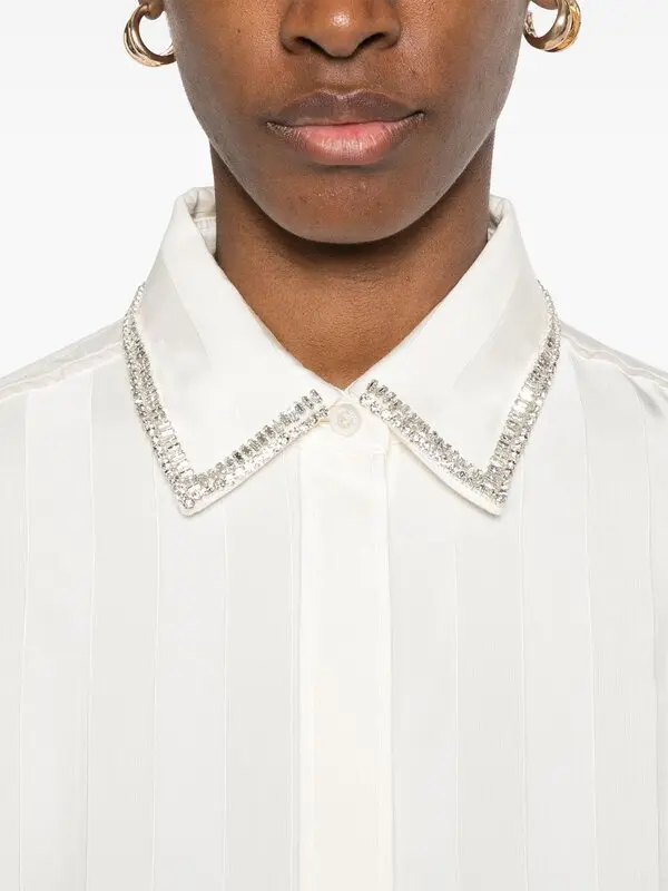 GOLDEN GOOSE Striped Shirt - Neutrals