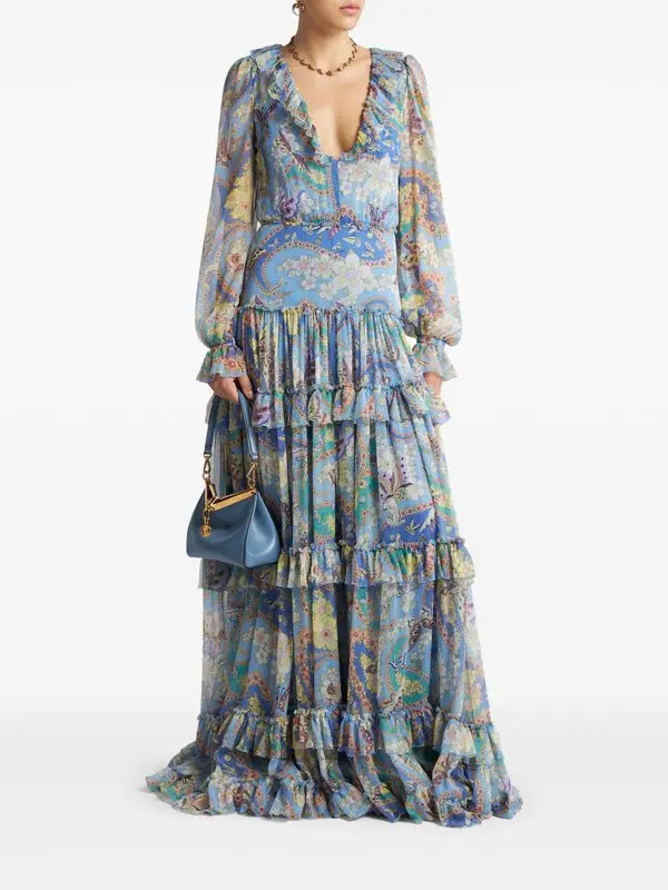 Etro Floral Maxi Dress