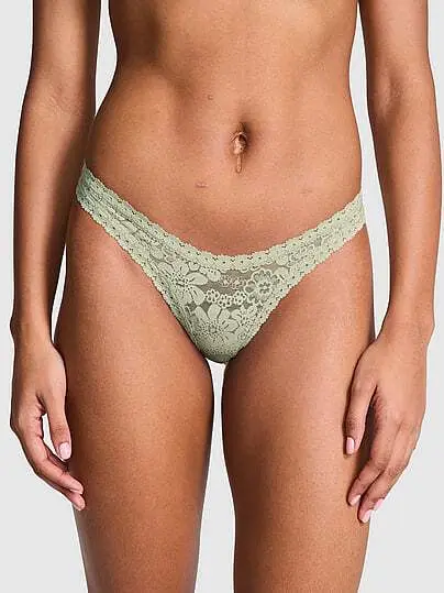 Pink Wink™ Micro Thong Panty - Green