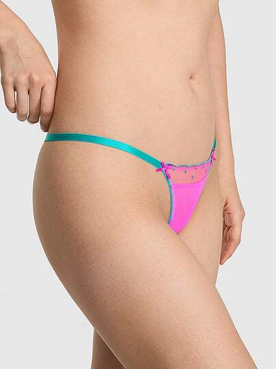 Pink Wink™ Micro String Thong Panty - Pink
