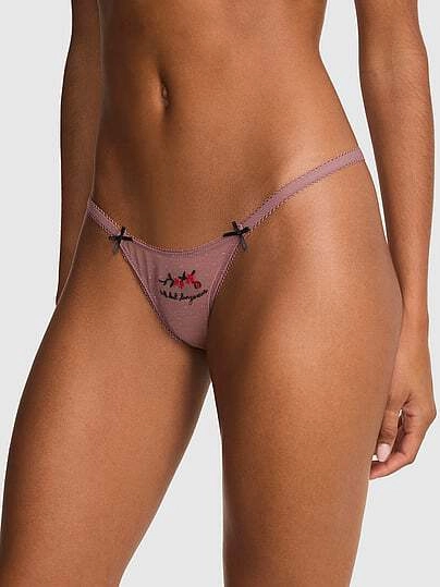 Pink Wink™ Micro Thong Panty - Pink