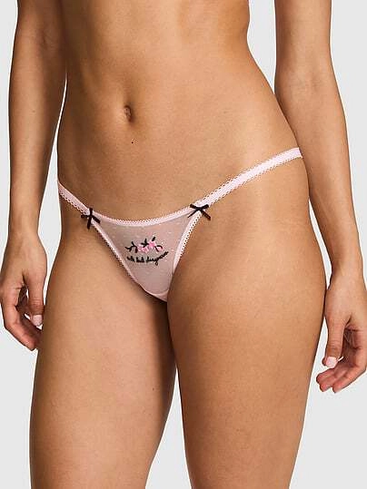 Pink Wink™ Micro Thong Panty - Pink