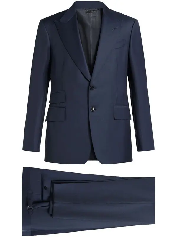 TOM FORD Single-breasted Suit - Blue