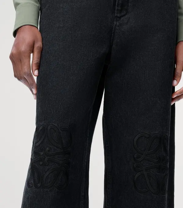 Loewe Anagram Baggy Jeans