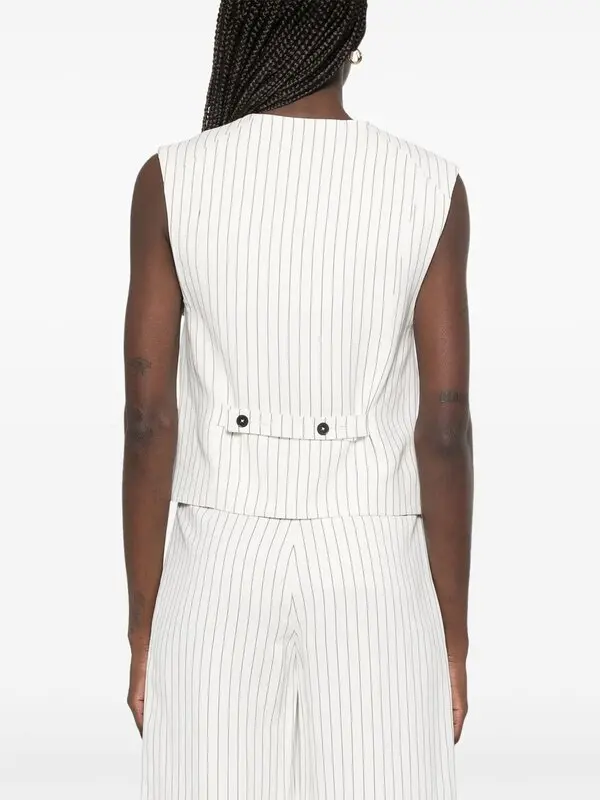 Loulou De Saison Striped Waistcoat