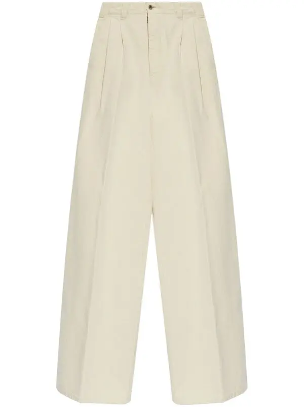 MAISON MARGIELA Cotton Wide-leg Trousers