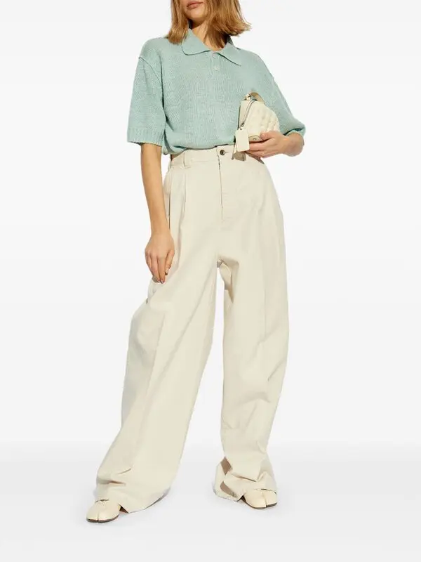 MAISON MARGIELA Cotton Wide-leg Trousers