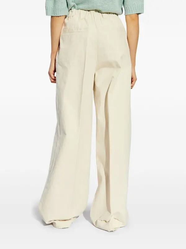 MAISON MARGIELA Cotton Wide-leg Trousers