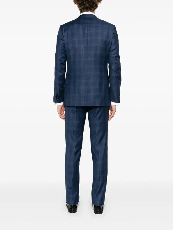 Zegna Checked Suit