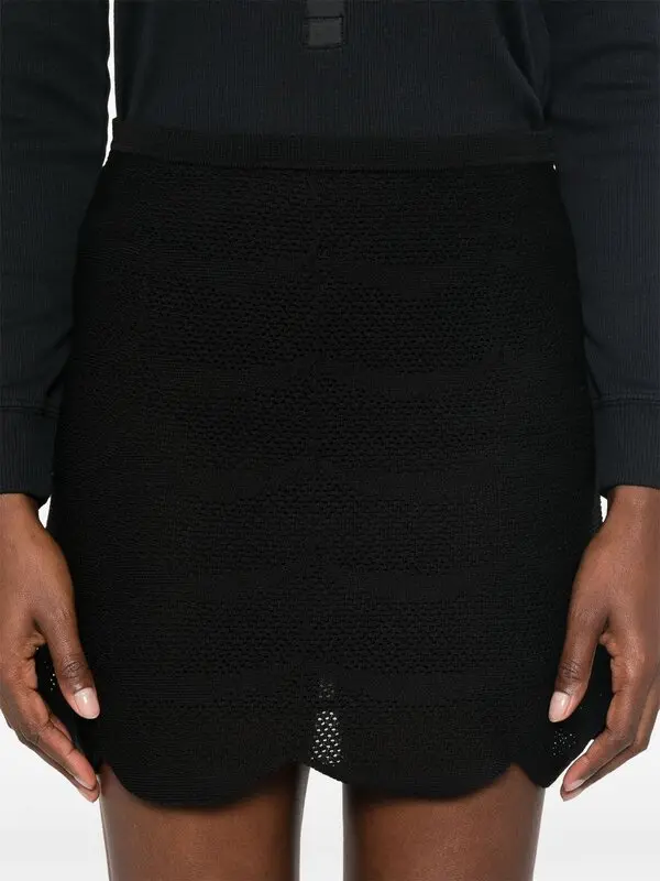 TOM FORD Knitted Mini Skirt - Black