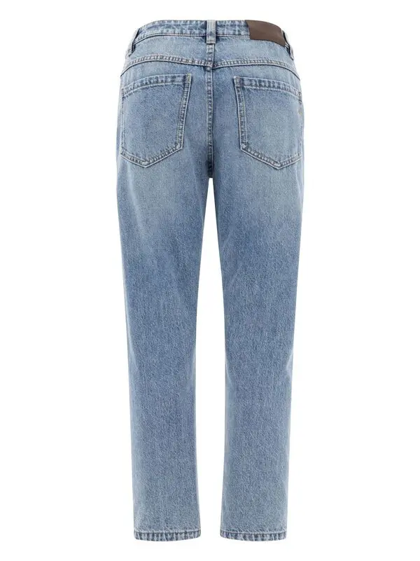 Brunello Cucinelli Tapered Jeans - Blue