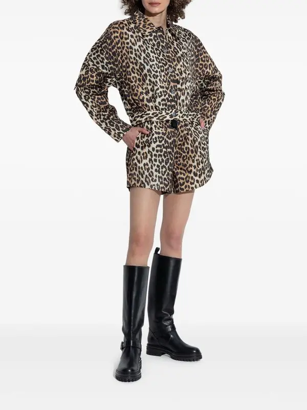 GANNI Leopard-print Jacket