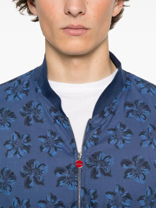 Kiton Floral-print Bomber Jacket