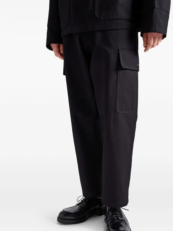 Prada Triangle Logo Trousers