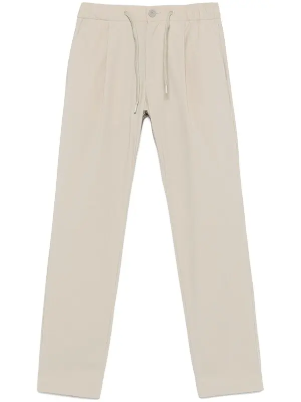 Herno Pleated Tapered Trousers