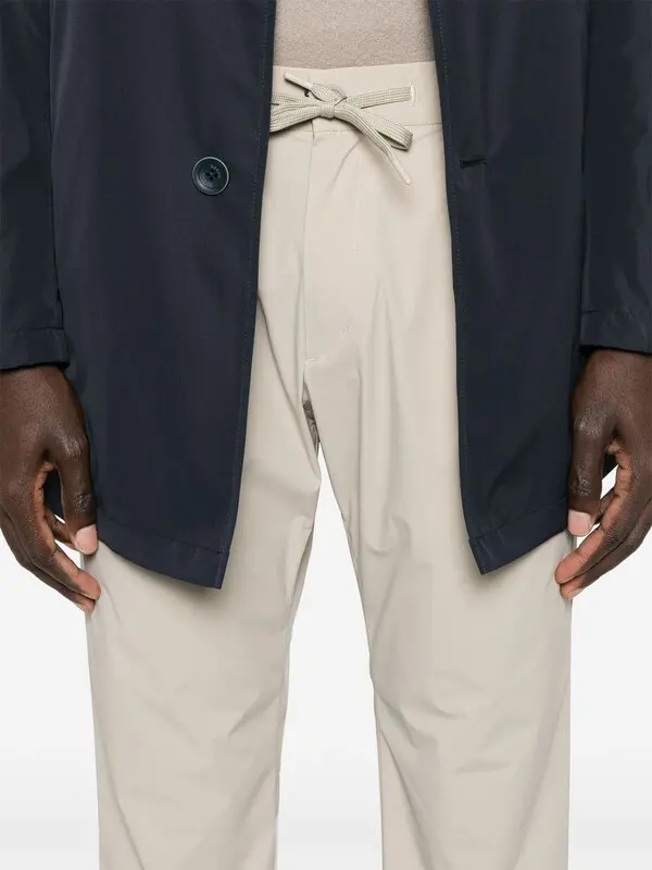 Herno Pleated Tapered Trousers