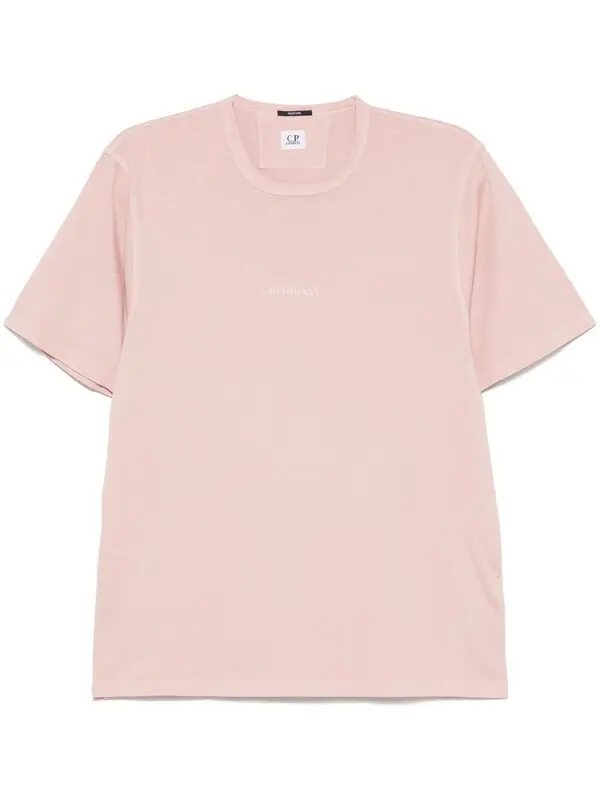 C.P. COMPANY Logo-print T-shirt - Pink