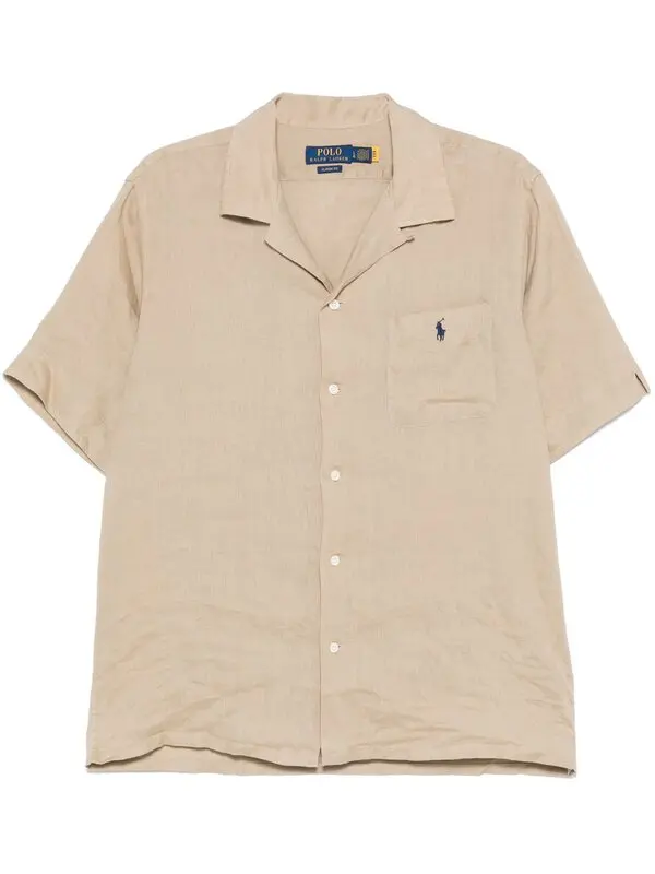 Polo Ralph Lauren Linen Shirt - Neutrals