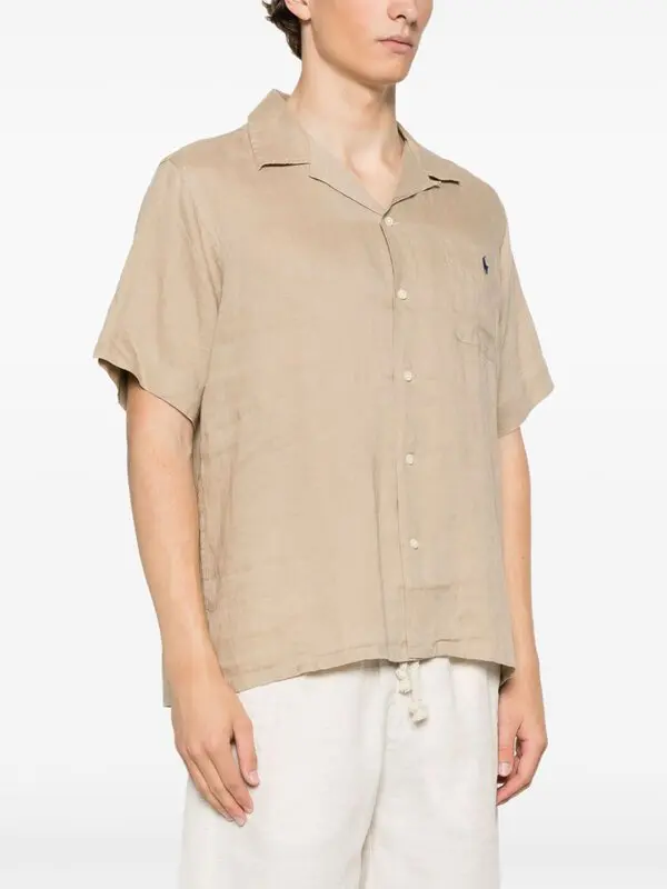Polo Ralph Lauren Linen Shirt - Neutrals