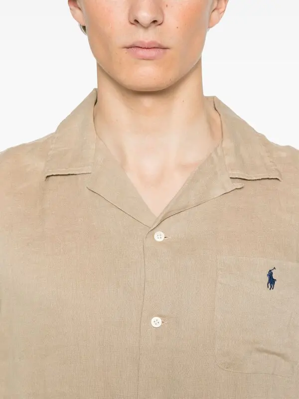 Polo Ralph Lauren Linen Shirt - Neutrals