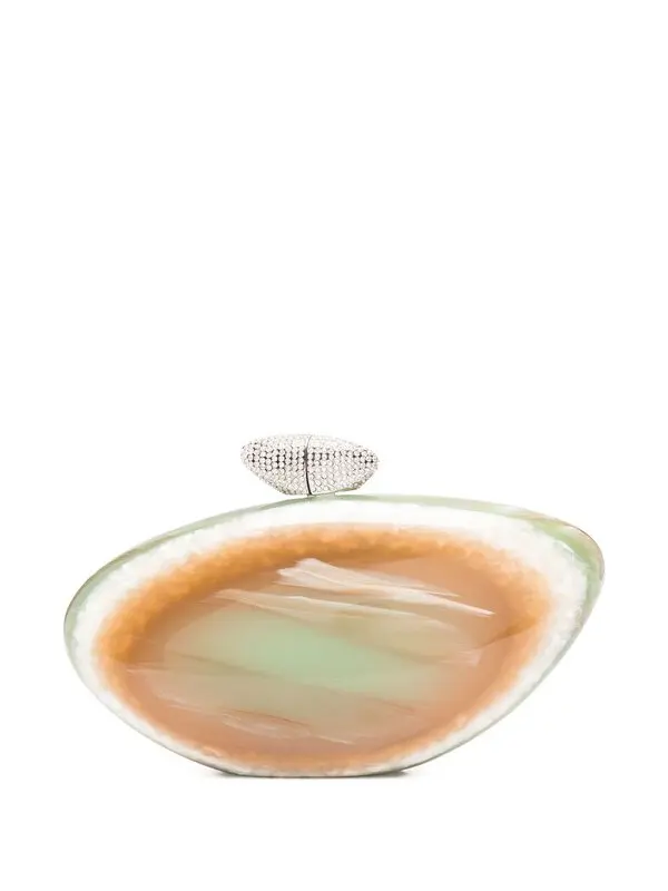 Benedetta Bruzziches Armonia Clutch - Green