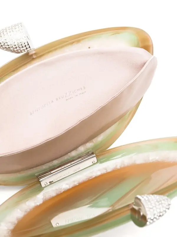 Benedetta Bruzziches Armonia Clutch - Green