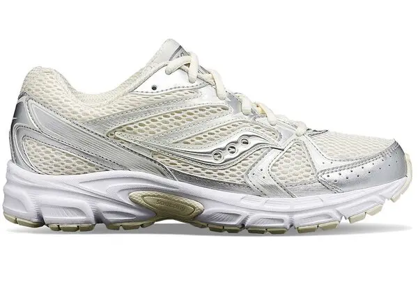 Saucony Ride Millennium Sneakers - Cream/silver