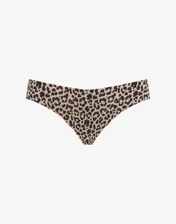THIRDLOVE Zero Edge™ Invisible Thong Panty - Leopard