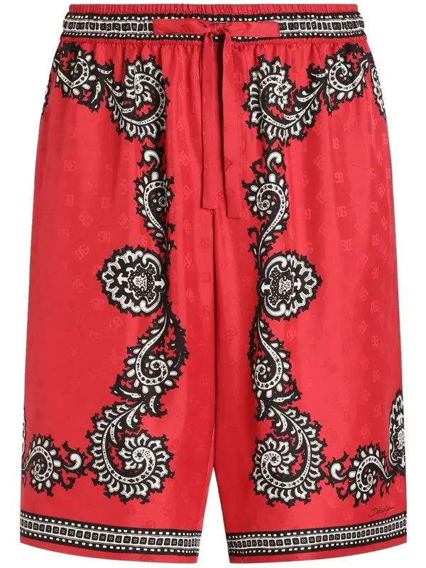 Dolce & Gabbana Bermuda Shorts - Red