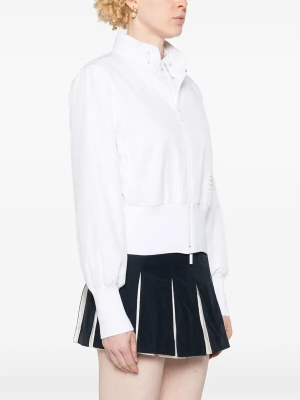 Thom Browne 4-bar Stripe Jacket - White
