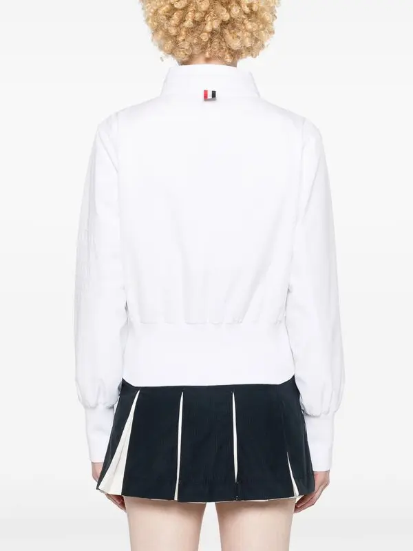 Thom Browne 4-bar Stripe Jacket - White