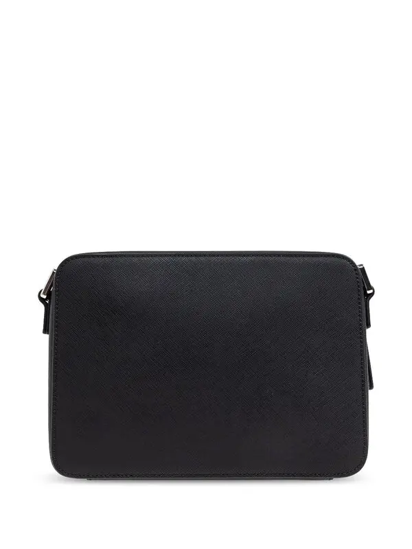 Emporio Armani Zippered Messenger Bag