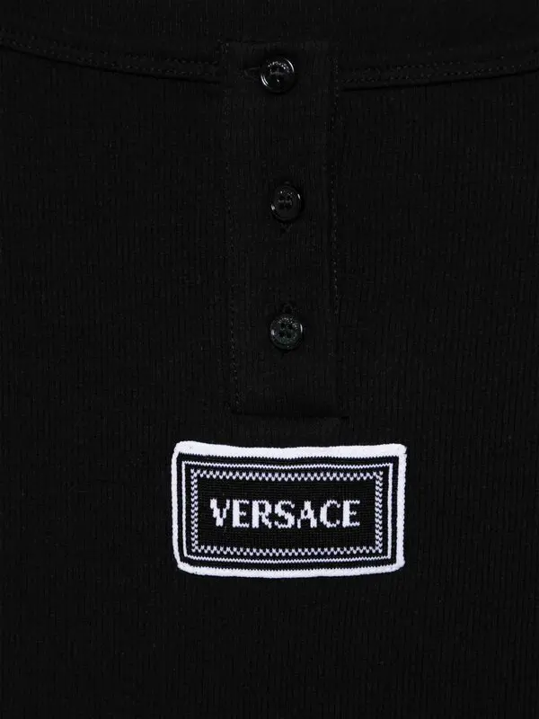 Versace Logo-patch T-shirt