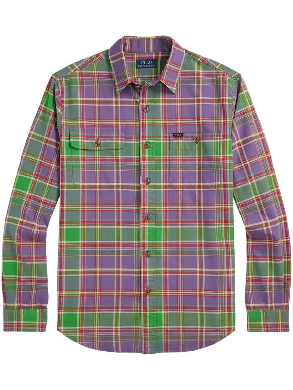 Polo Ralph Lauren Cotton Shirt - Purple