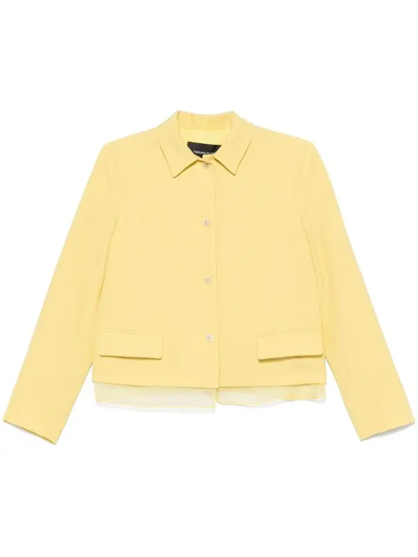 Fabiana Filippi Layered-effect Jacket - Yellow