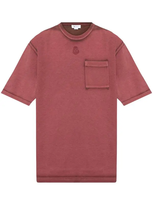 Alexander McQueen Logo-embroidered T-shirt
