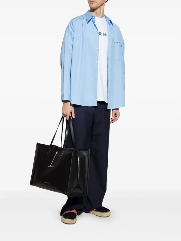 Marni Virgin Wool Straight-leg Trousers