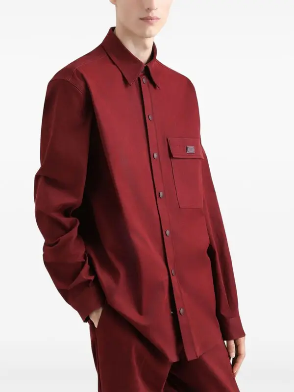 Dolce & Gabbana Logo-plaque Shirt