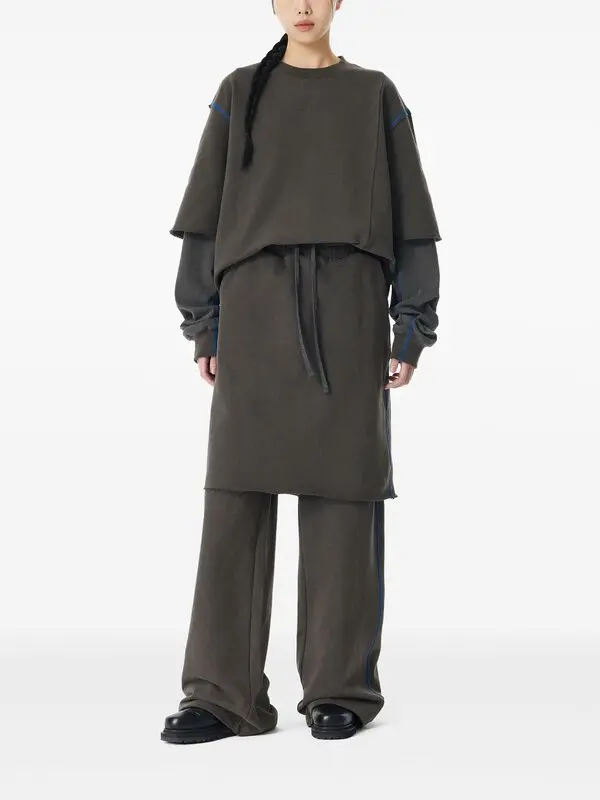STUDIO TOMBOY Layered Skirt Trousers