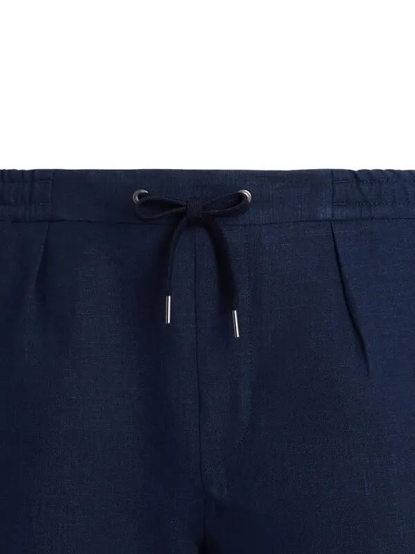 Ralph Lauren Purple Label Linen Shorts - Blue