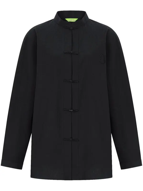 Shanghai Tang X Chen Stand-up Collar Blouse