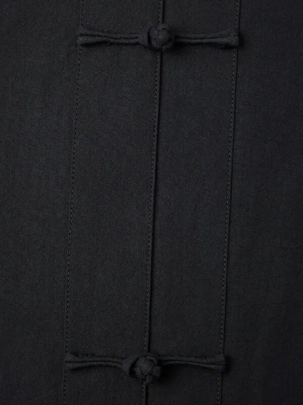 Shanghai Tang X Chen Stand-up Collar Blouse