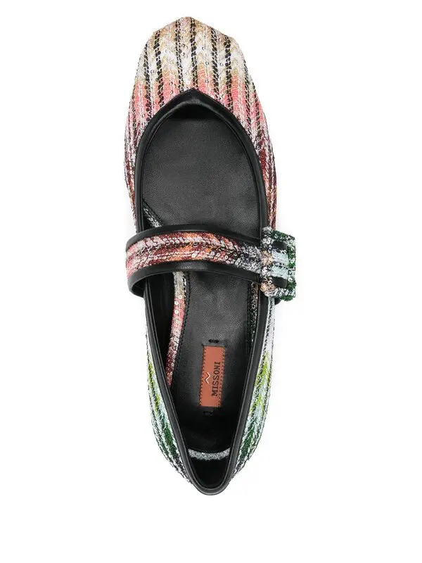 Missoni Woven Ballerina Shoes