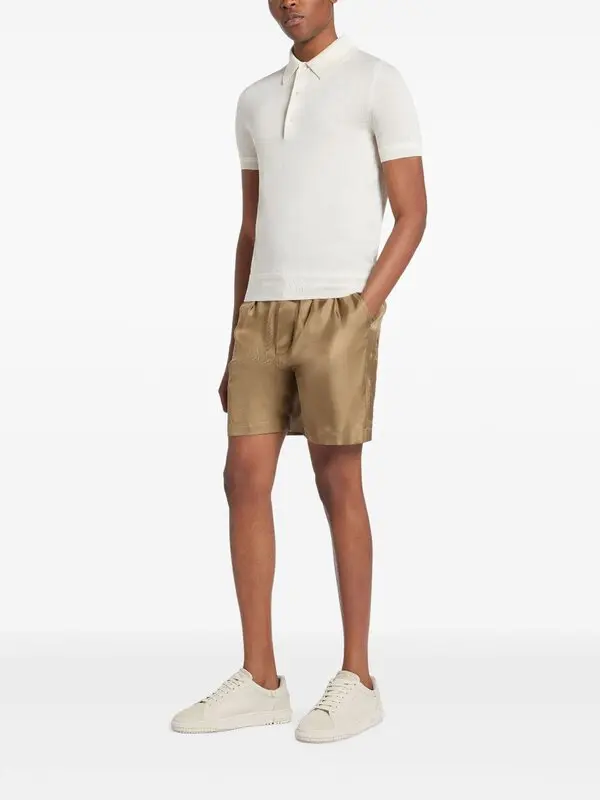 TOM FORD Silk Shorts - Brown
