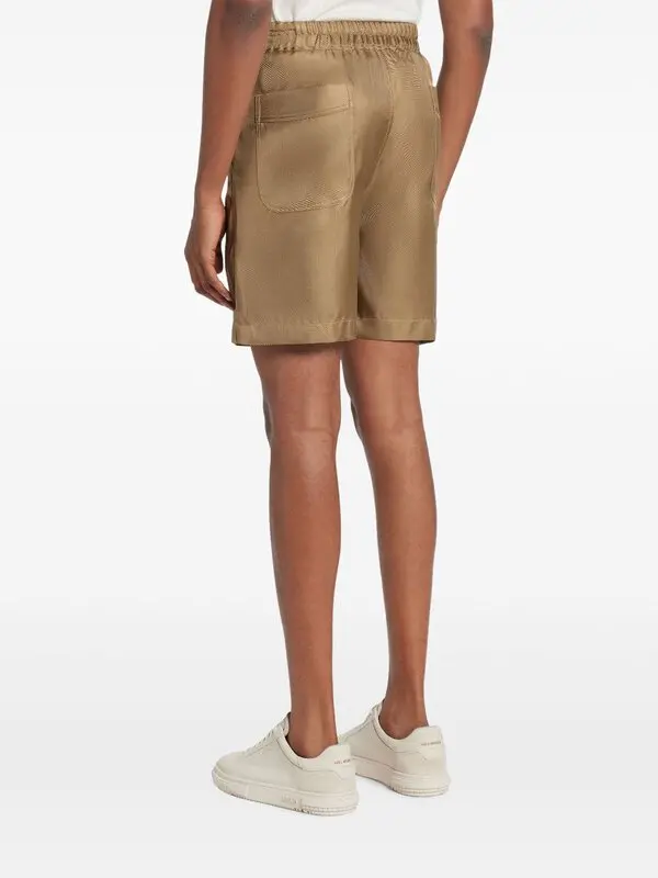 TOM FORD Silk Shorts - Brown