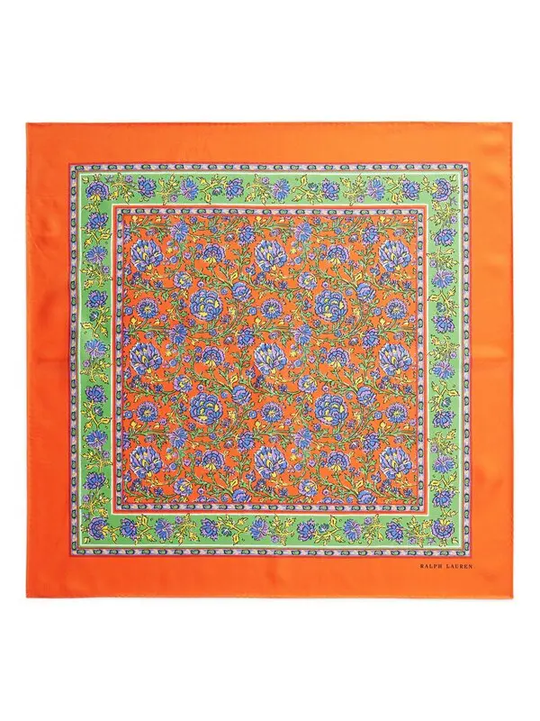 Polo Ralph Lauren Silk Scarf - Orange